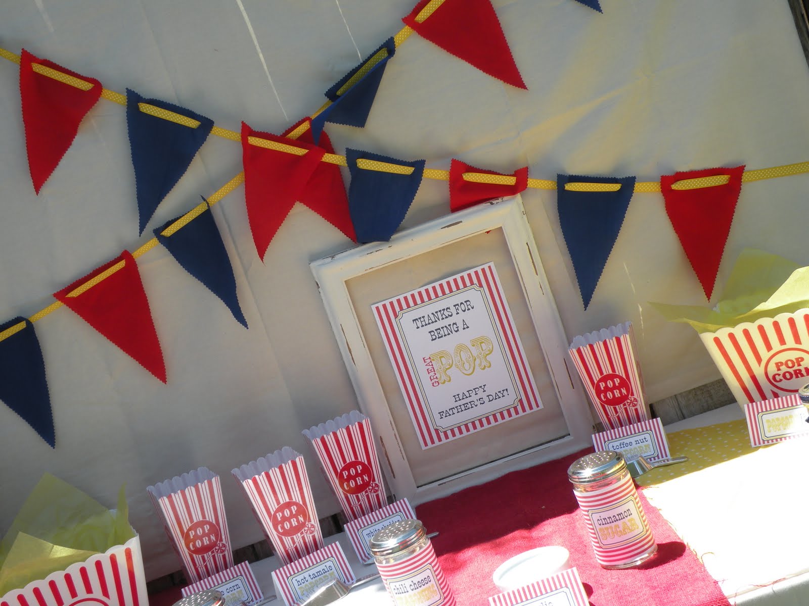 La Belle Parties: Father's Day Popcorn Party