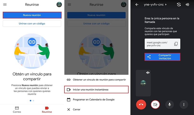 Google incorpora Meet dentro de Gmail para Android e iOS: así podrás iniciar una videollamada ...