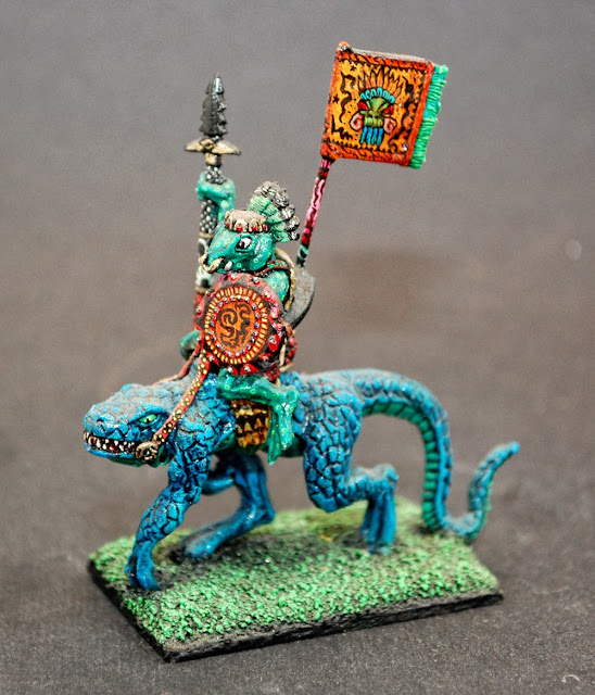 Eldritch Epistles: The Bryan Ansell collection: Kev Adams' Slann and Banner
