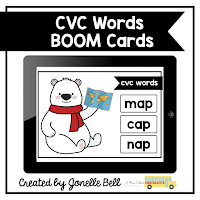 A Place Called Kindergarten: Winter Themed Kindergarten Digital Boom Cards