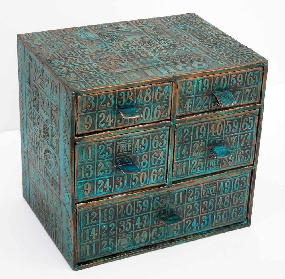 Inky Dinky Doodle: WOYWW #511: Altered mini drawers