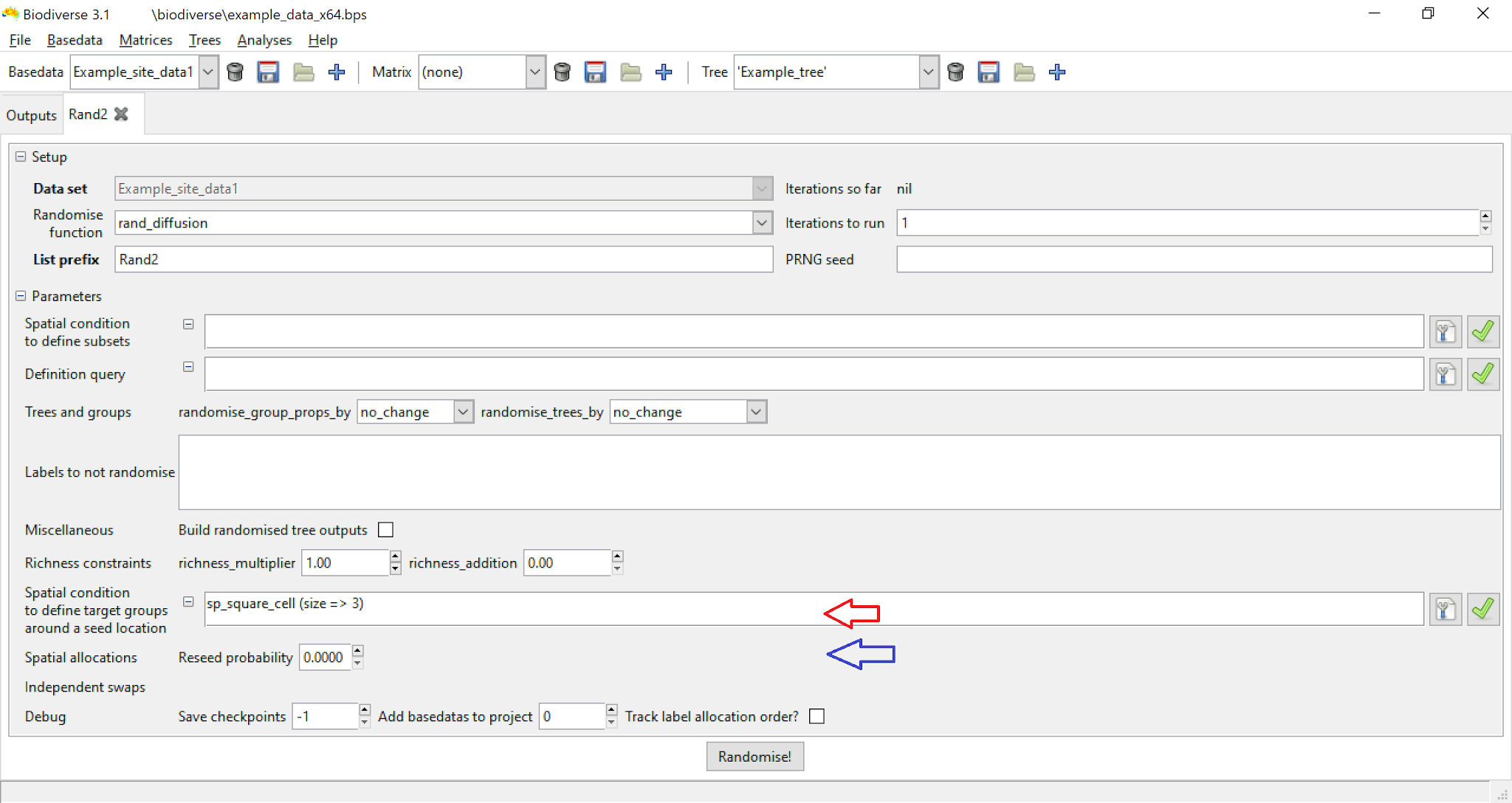 Biodiverse analysis software: 2020