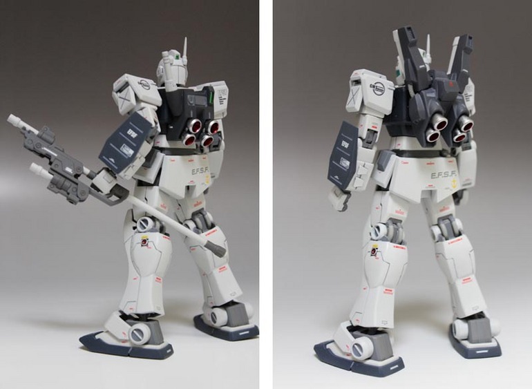 HGUC 1/144 GM II Super Semi Striker Custom Build