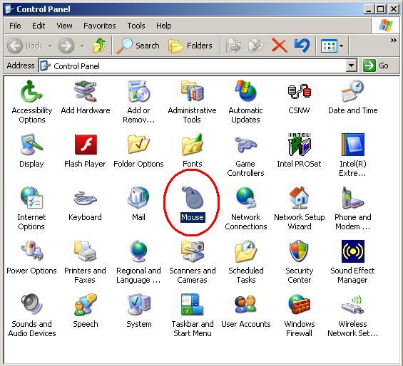 COMPUTER WORLD: How to Change cursor of mouse in Windows XP