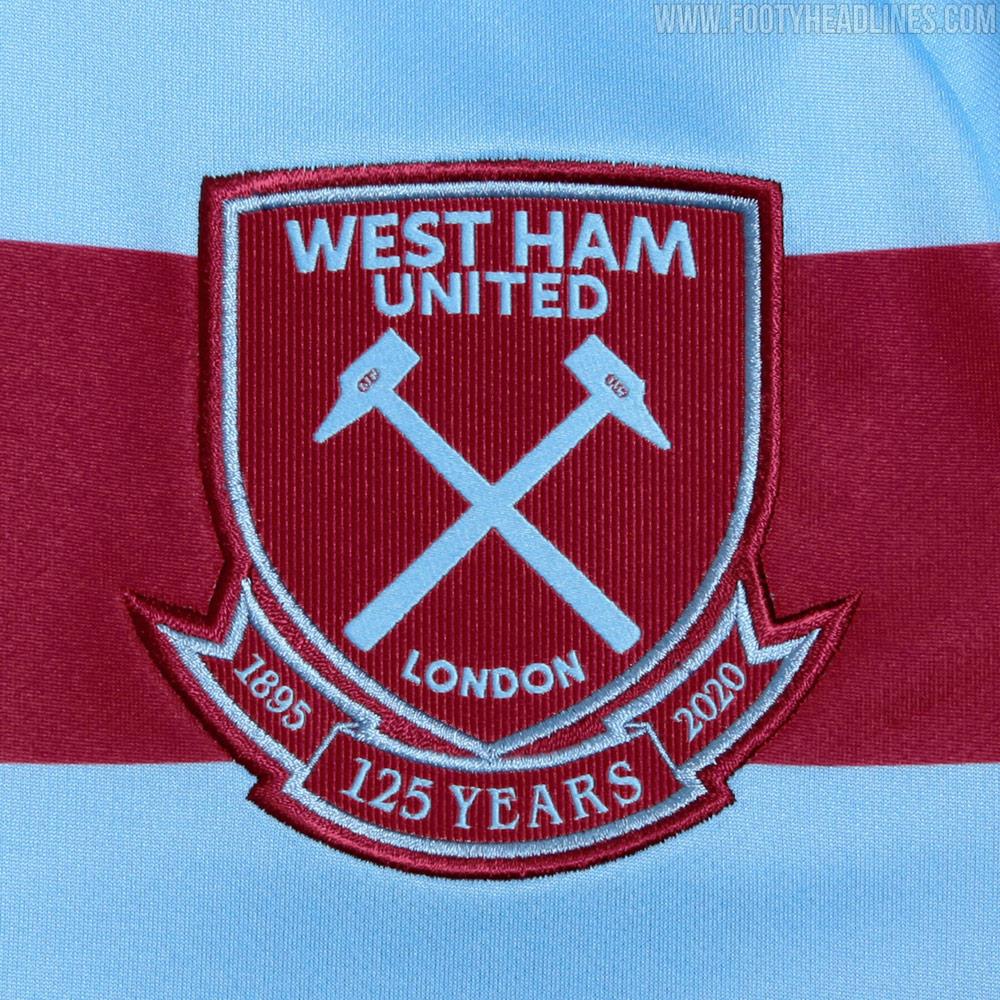 West Ham United 20-21 Away Kit Released - 125th Anniversary - Footy ...