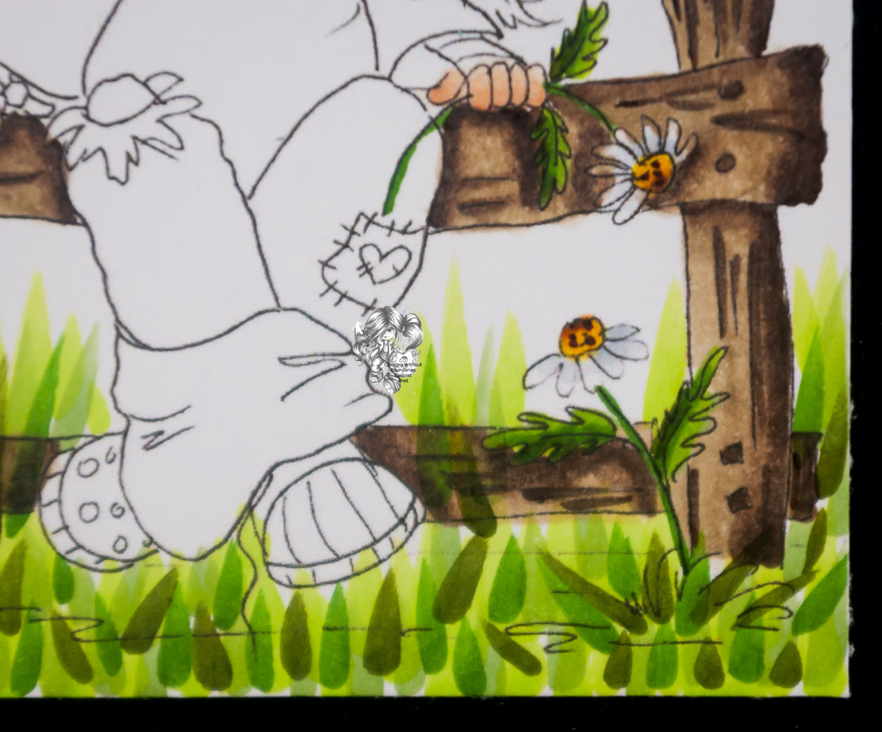 ANET'S Creations: Rory's Daisy Love - Heather's Valentine's Coloring ...