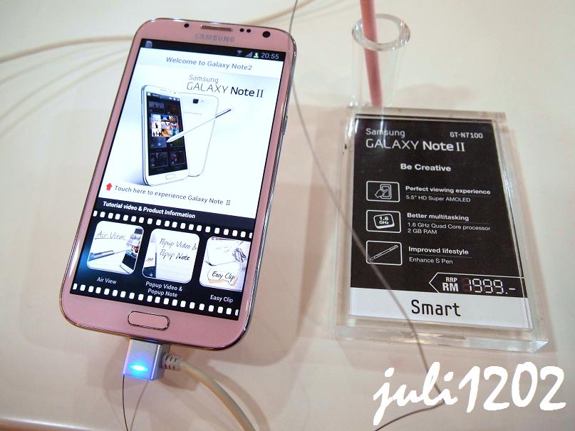 Let's Go Pink With Samsung Galaxy Note 2 Limited Edition! ~ Just JuLi