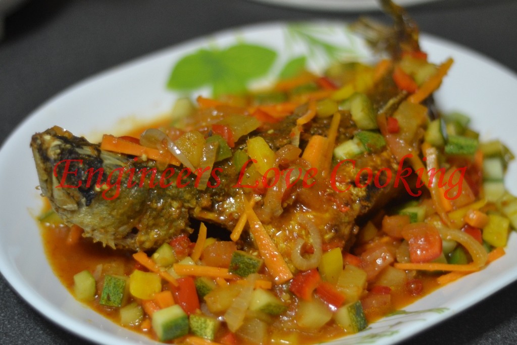 Engineers Love Cooking: SIAKAP MASAK TIGA RASA / BARRAMUNDI IN THREE ...