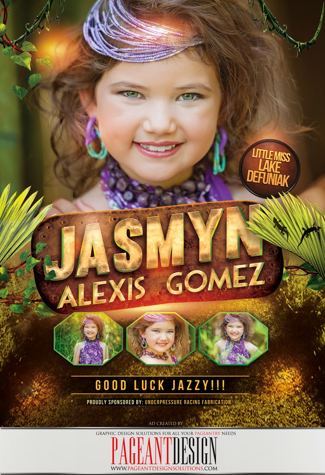 PAGEANT DESIGN | blog: Check Out Some Of Our Latest Pageant Ad Design ...