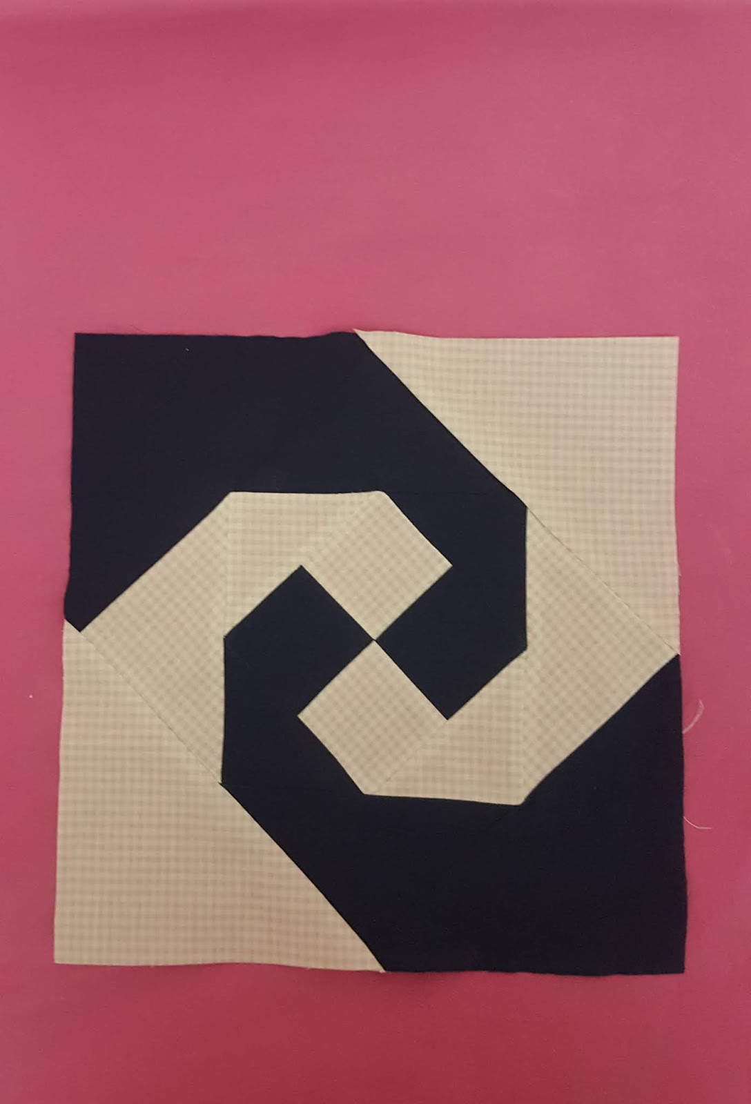 snail's trail quilt pattern | All about patchwork and quilting