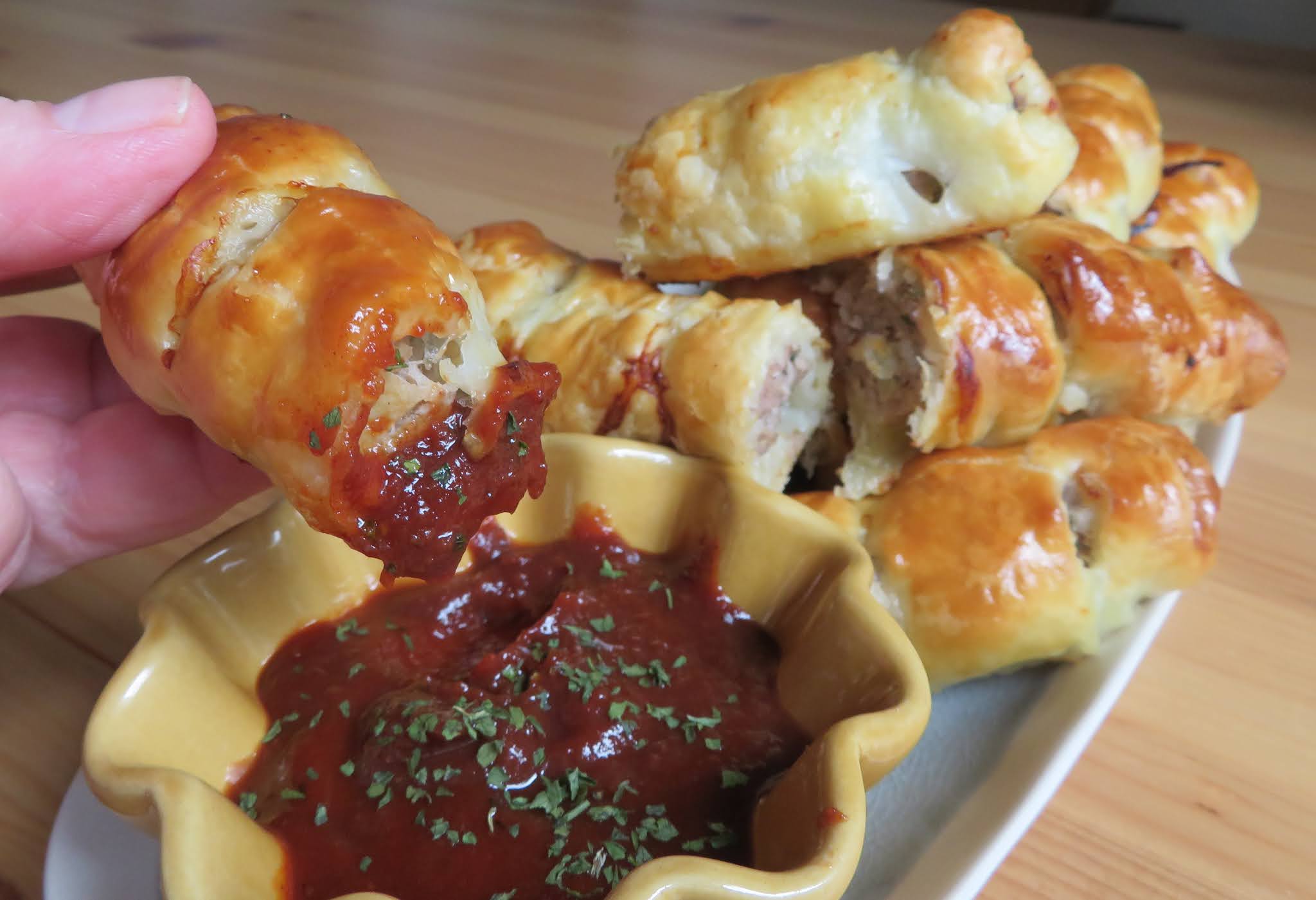 Apple & Sage Sausage Rolls | The English Kitchen