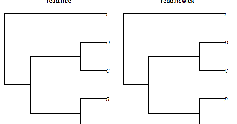 Phylogenetic Tools For Comparative Biology Robust Newick Tree Reader