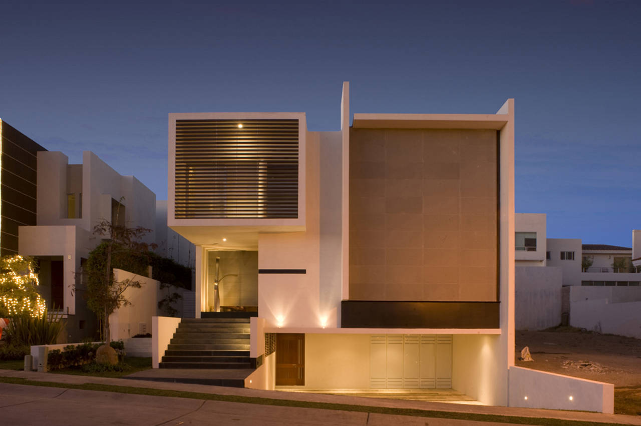 OAD Internacional: Las Modernas Casas Con Parqueo Subterráneo - 19 Diseños