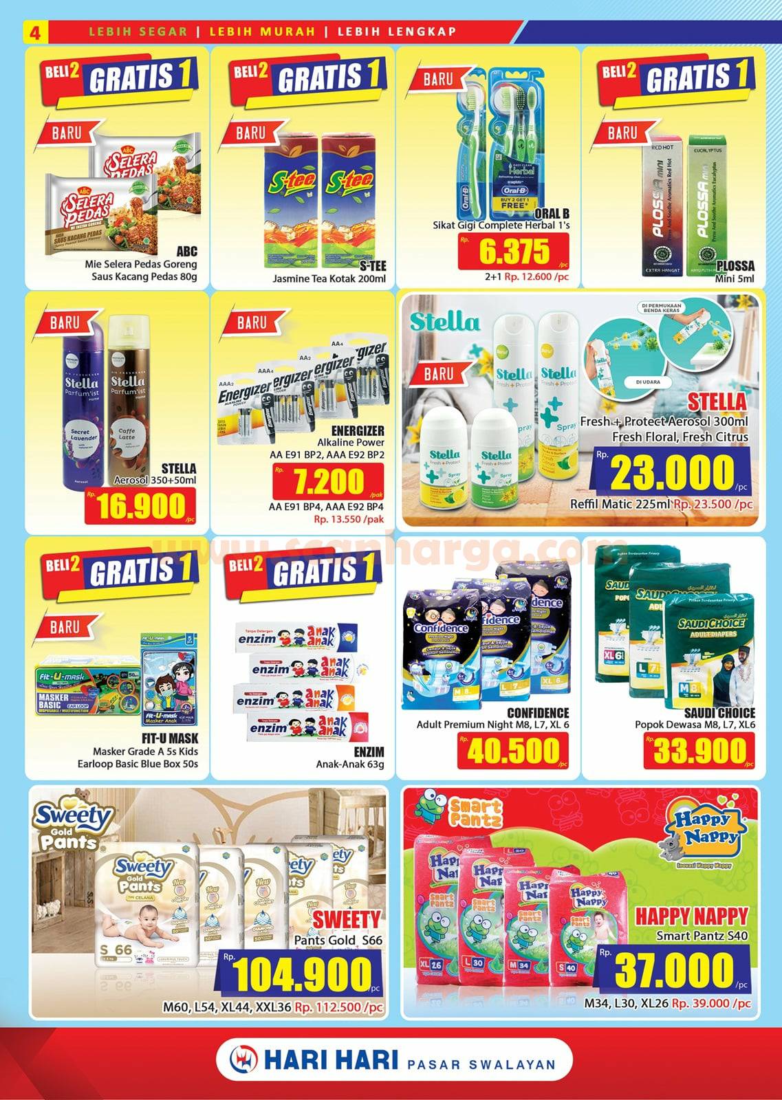 Katalog Promo Hari Hari Pasar Swalayan 21 Januari - 3 Februari 2021 ...