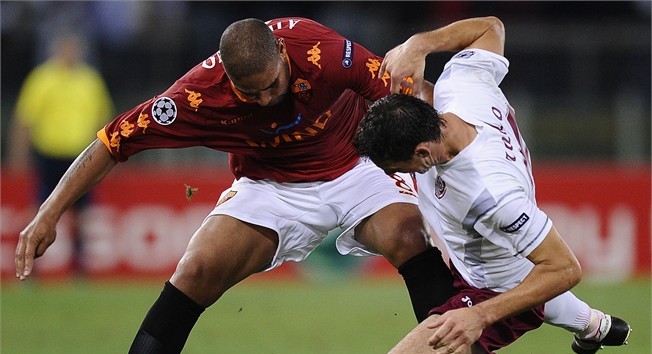 As Roma Player With Adriano |best soccer wallpapers|fc wallpapers ...
