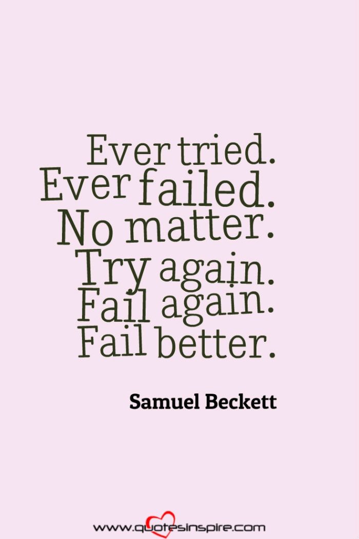 Every Day Is Special: October 13 - International Day for Failure