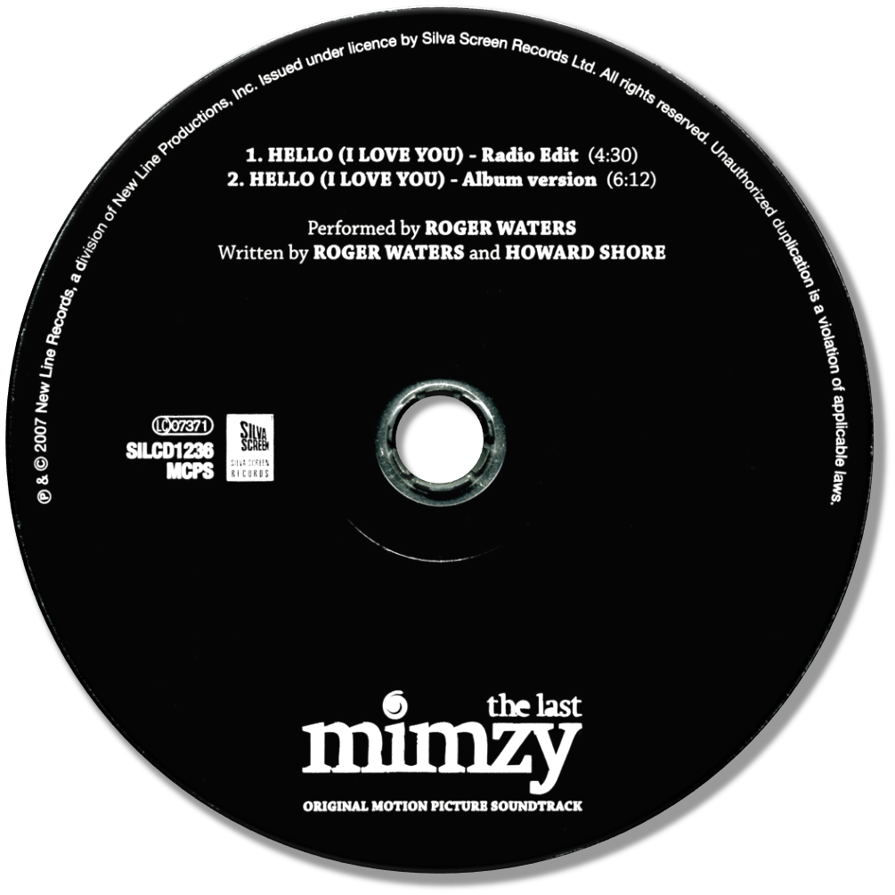 Pink Floyd Ilustrado: 2007 Hello (I Love You) (Single) - Roger Waters