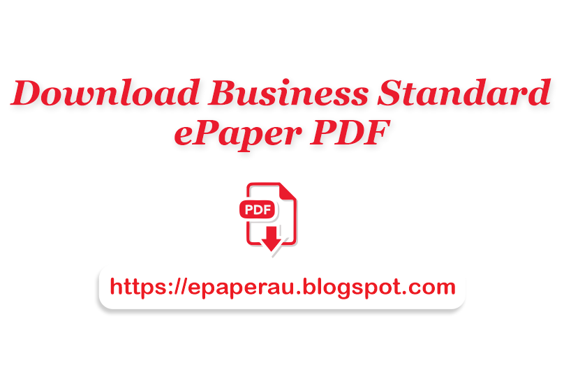 Download Today s Business Standard EPaper PDF Free download-today-s-business-standard-epaper-pdf-free