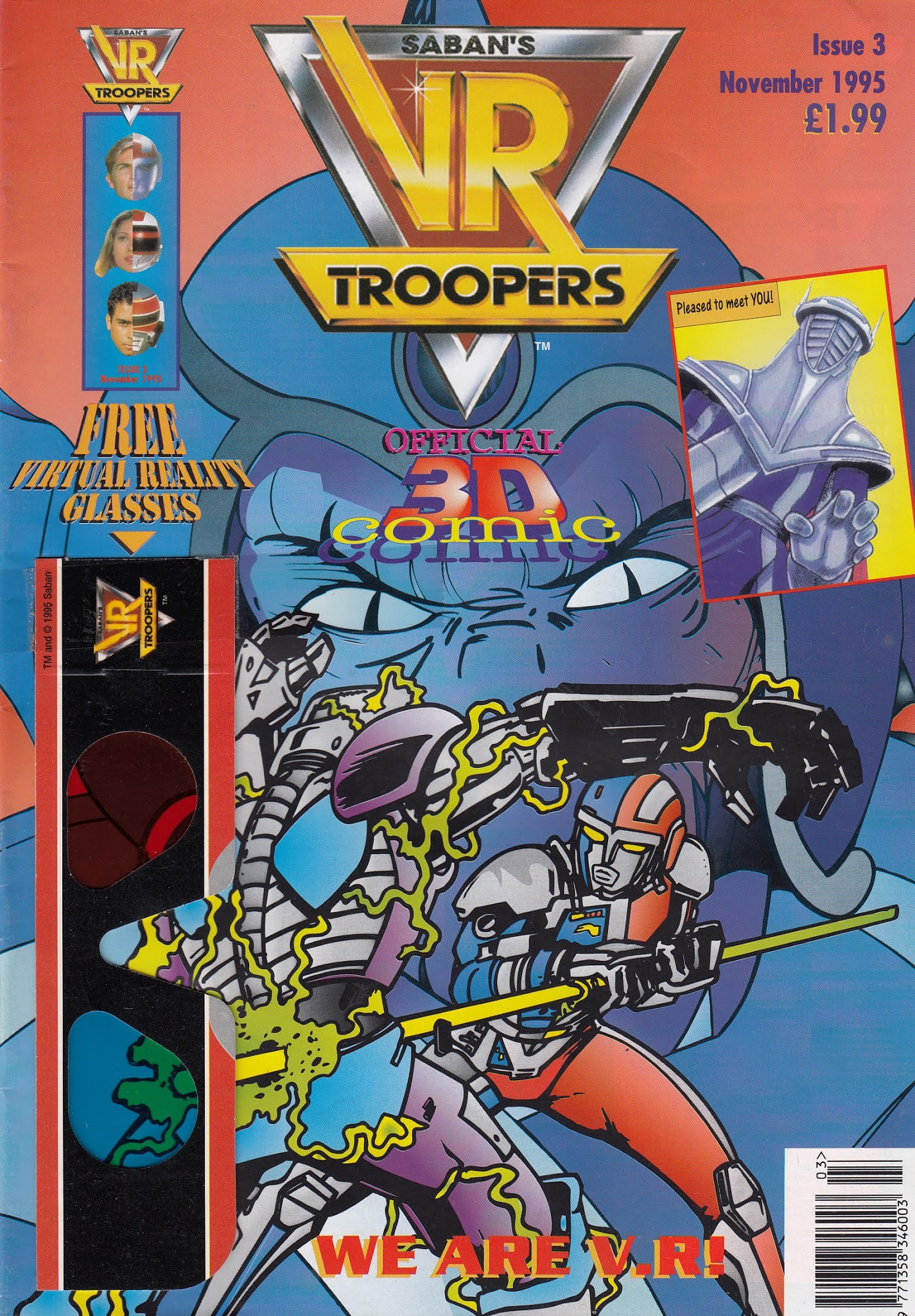 Boys Adventure Comics: VR Troopers - from Phoenix Press