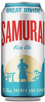 The Wine and Cheese Place: Great Divide Samurai Rice Ale