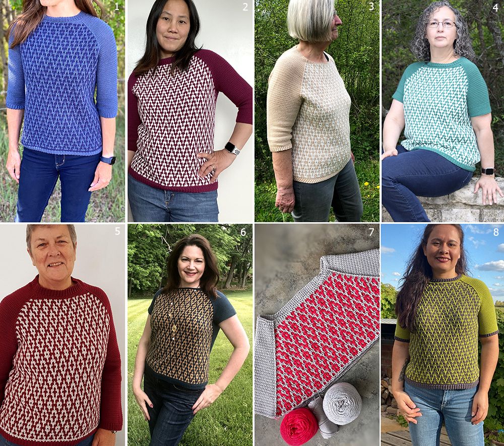 Vilia Mosaic Sweater | LillaBjörn's Crochet World
