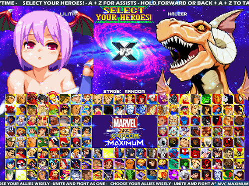 MUGEN PLAYER: MARVEL VS CAPCOM MAXIMUM
