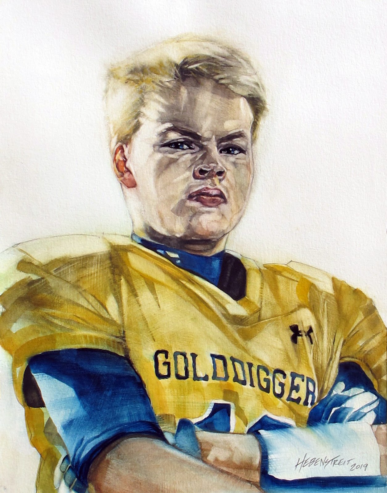 Kunstwerks: Portrait of my Nephew - Lucas / May 2019