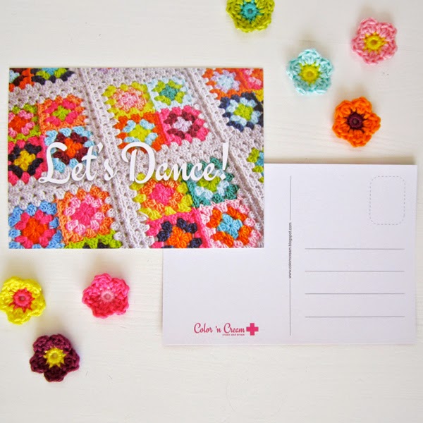 Color 'n Cream Crochet and Dream: Color 'n Cream Postcards