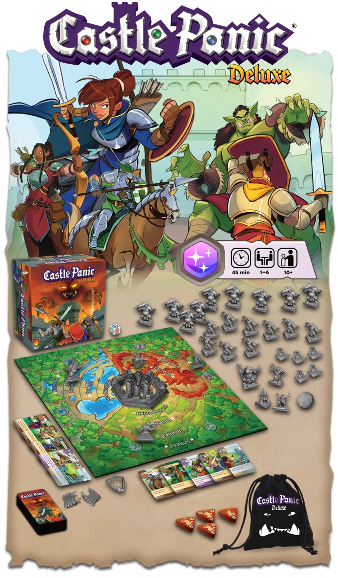 Tabletop Fix: Fireside Games - Castle Panic Deluxe Kickstarter