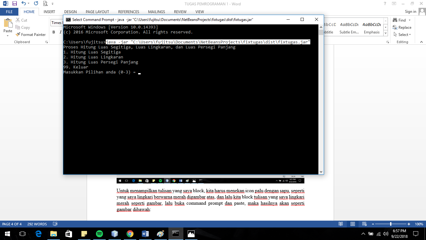 Membuat Program Hitung Dengan Java