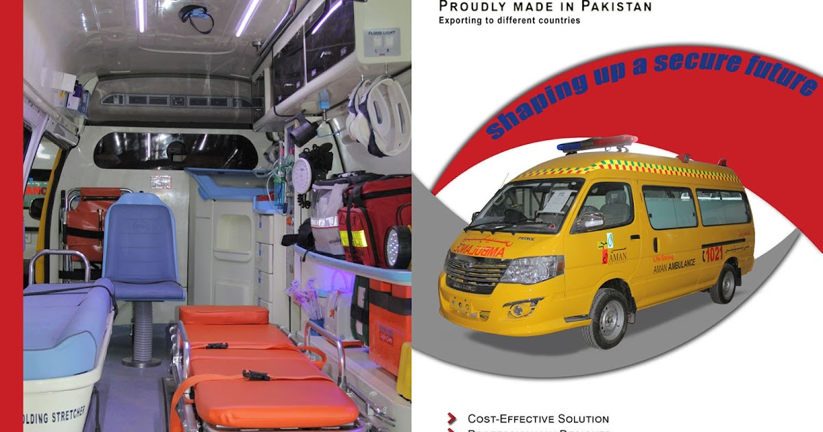 Ahmad Medix (Life Care): Types of Ambulance