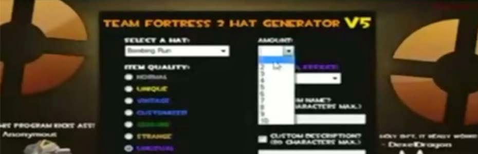 TF2 Item Generator: TF2-Item-Generator-Download