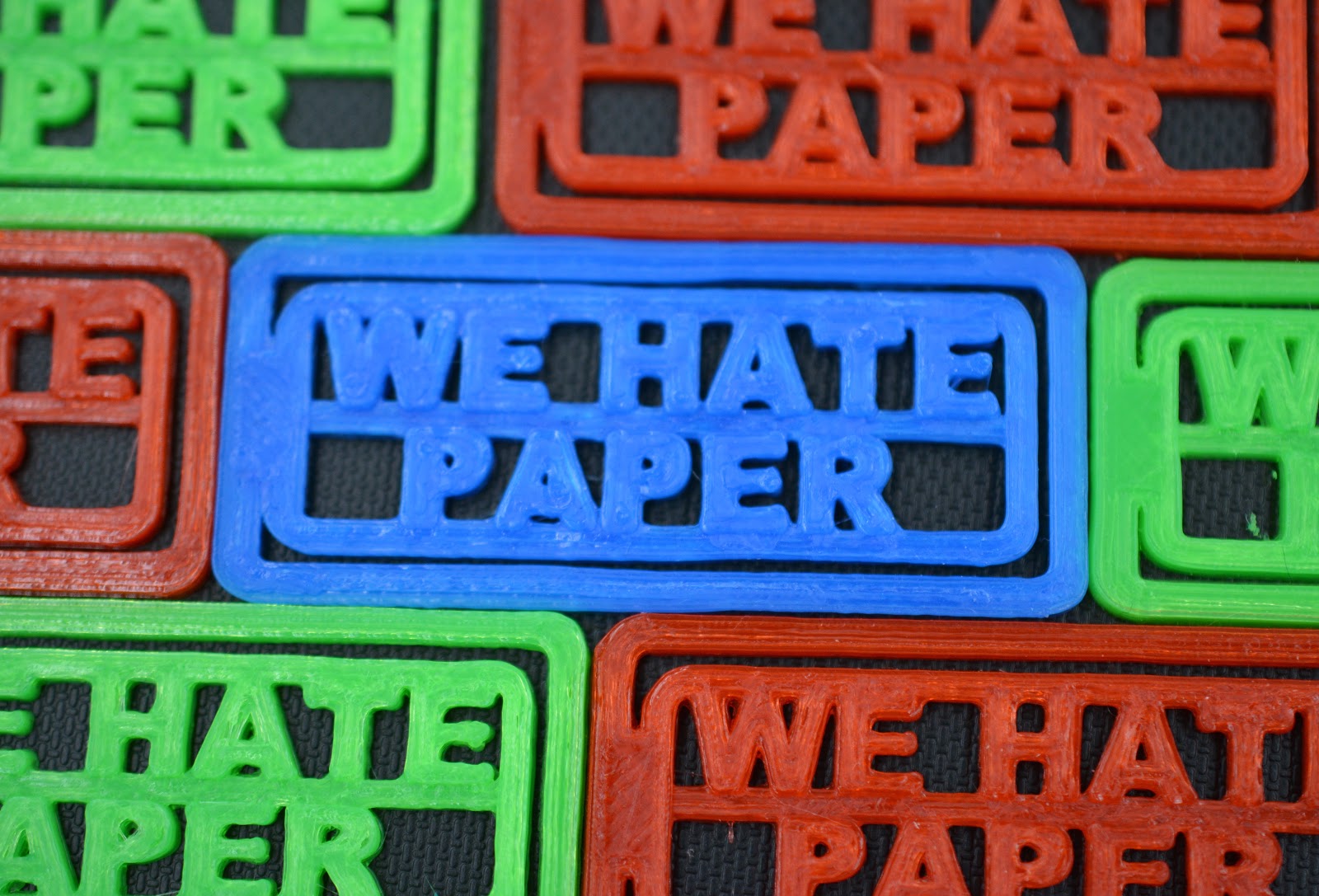 Maker Club: "We Hate Paper" Paperclips are ironic