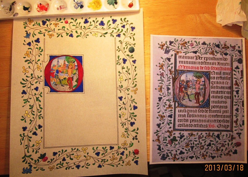 Ercc Glaison: Archery Champions Scroll Illumination