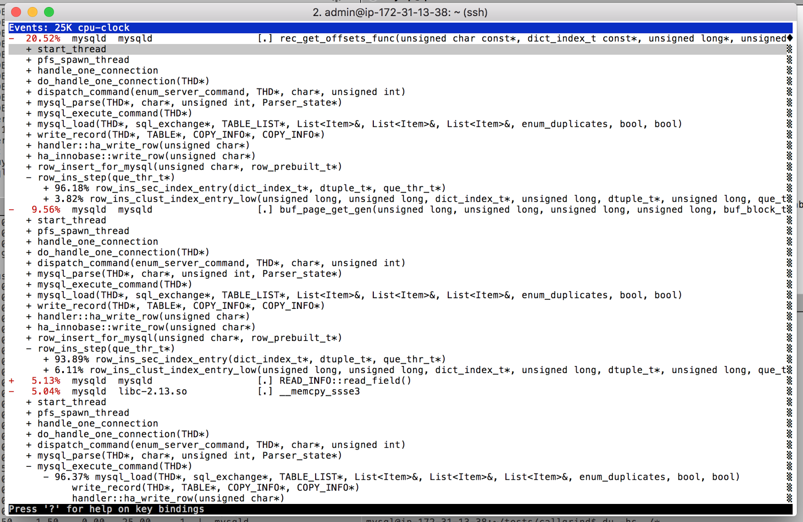 Simon Says: Understanding and profiling MySQL execution with Callgrind ...