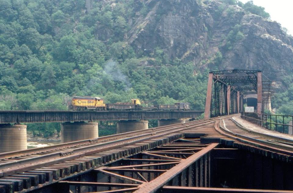 Industrial History: CSX/B&O Harpers Ferry Bridges and Tunnel