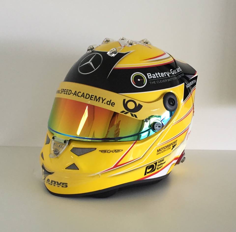 Racing Helmets Garage: Schuberth SF1 M.Günther 2016 by Jens Munser Designs