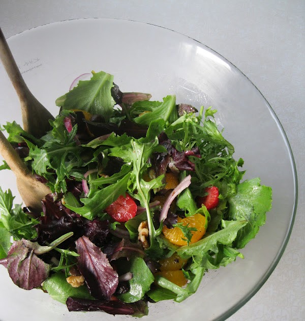 10 Minute Amazing Salad without dressing - Few Minute Wonders