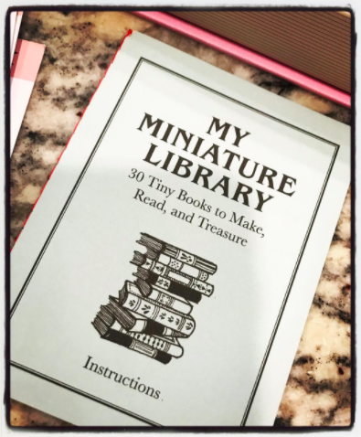The Library Voice: 30 Tiny Books To Make, Read and Treasure In Your ...