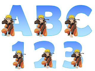 Kits imprimibles gratis : Tablas de multiplicación de Naruto