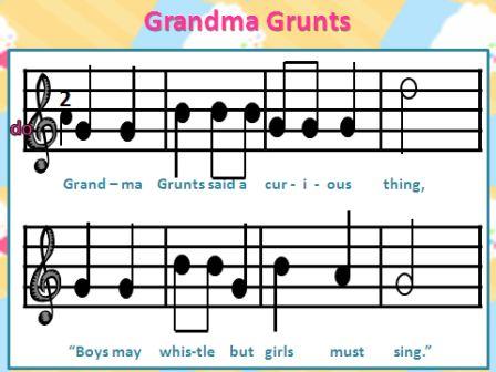 The Sweetest Melody: Grandma Grunts