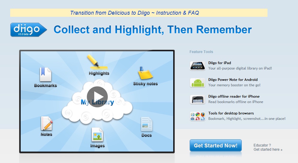 En el país del espejo: DIIGO