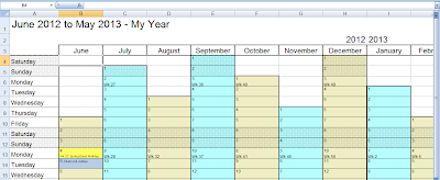 My Gadget Life: Excel Year Planner Maker