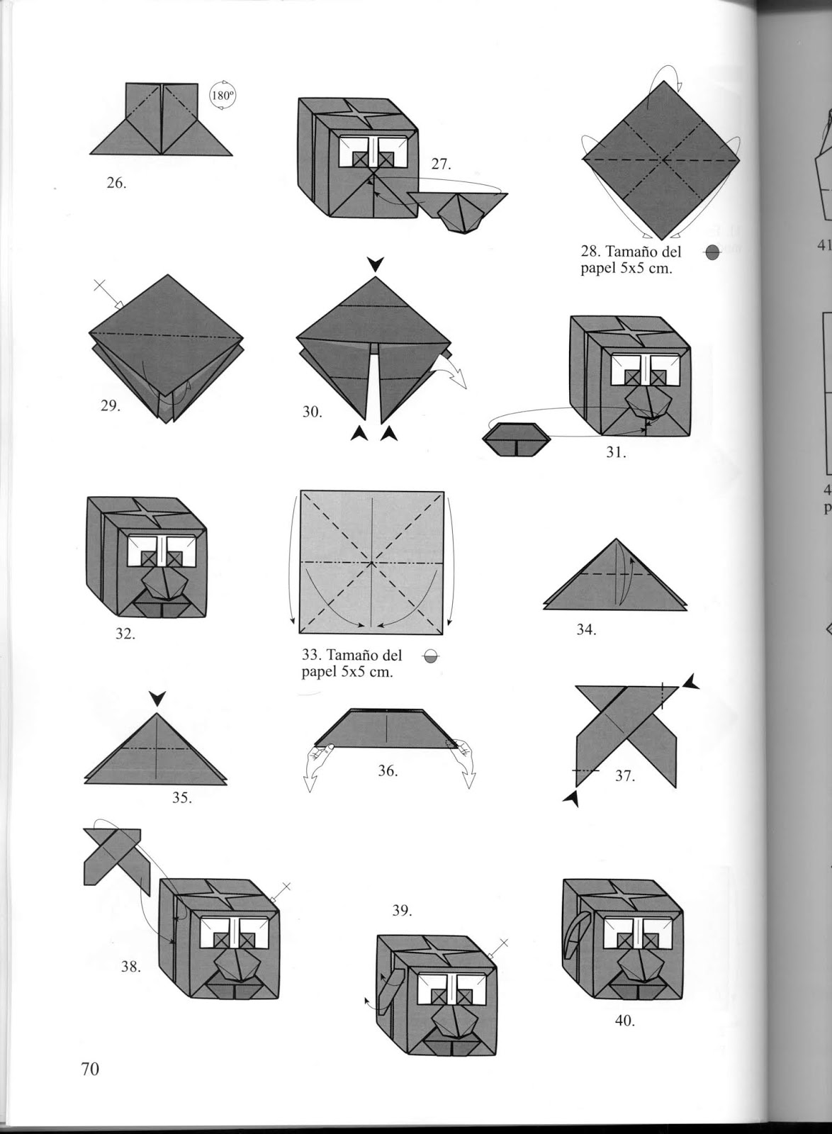 Origami Cartoon 4 Original - Ruby Book Origami