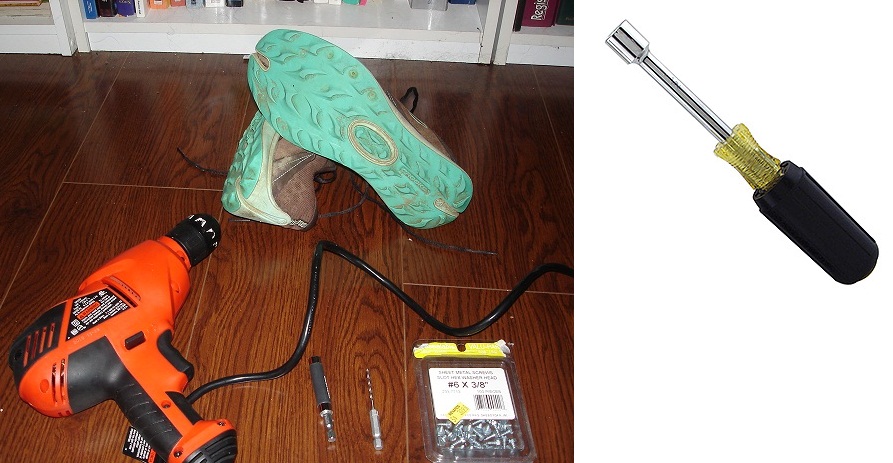 Through a Running Lens: How to Make Screw Shoes for Winter Running