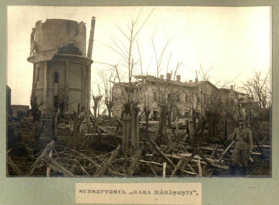 Bătălia de la Mărășești - imagini inedite