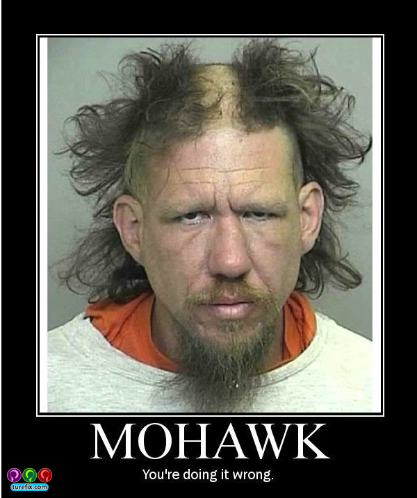 Epic Funny Comments, Memes, Pictures: Mohawk