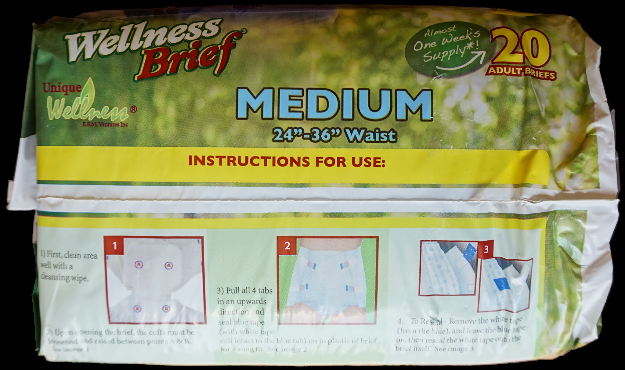 Diaper Metrics: Wellness Briefs Original Adult Diaper Review