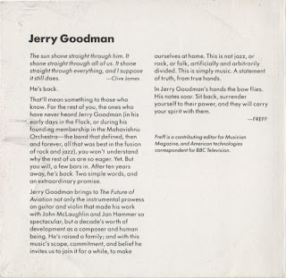 progressive music reviews: Jerry Goodman's Trilogy from 1985 to 1988 ...