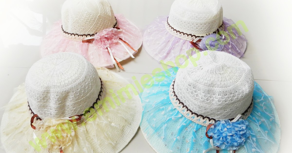 Topi Pantai Bunga Jual Sedia Jasa Aksesoris Props Photobooth ...